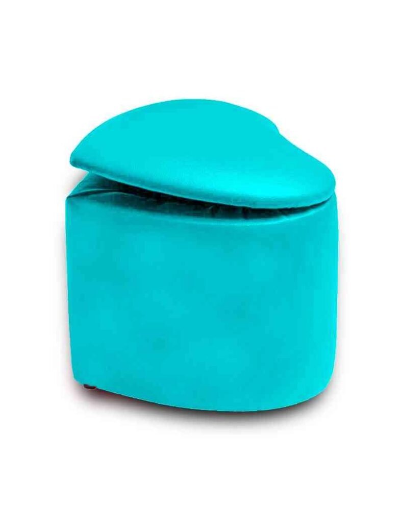 PUFF BAÚL CORAZON – Muebles Magic Class