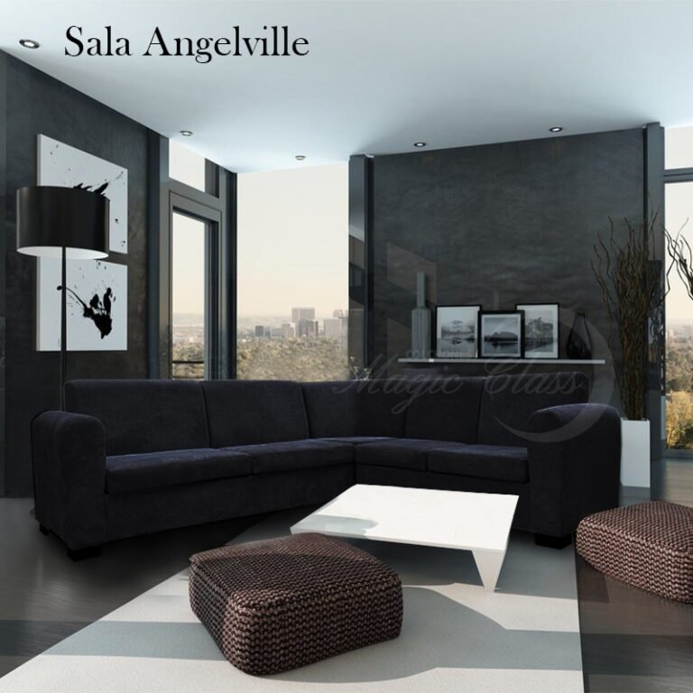 SALA MODERNA ANGELVILLE – Muebles Magic Class