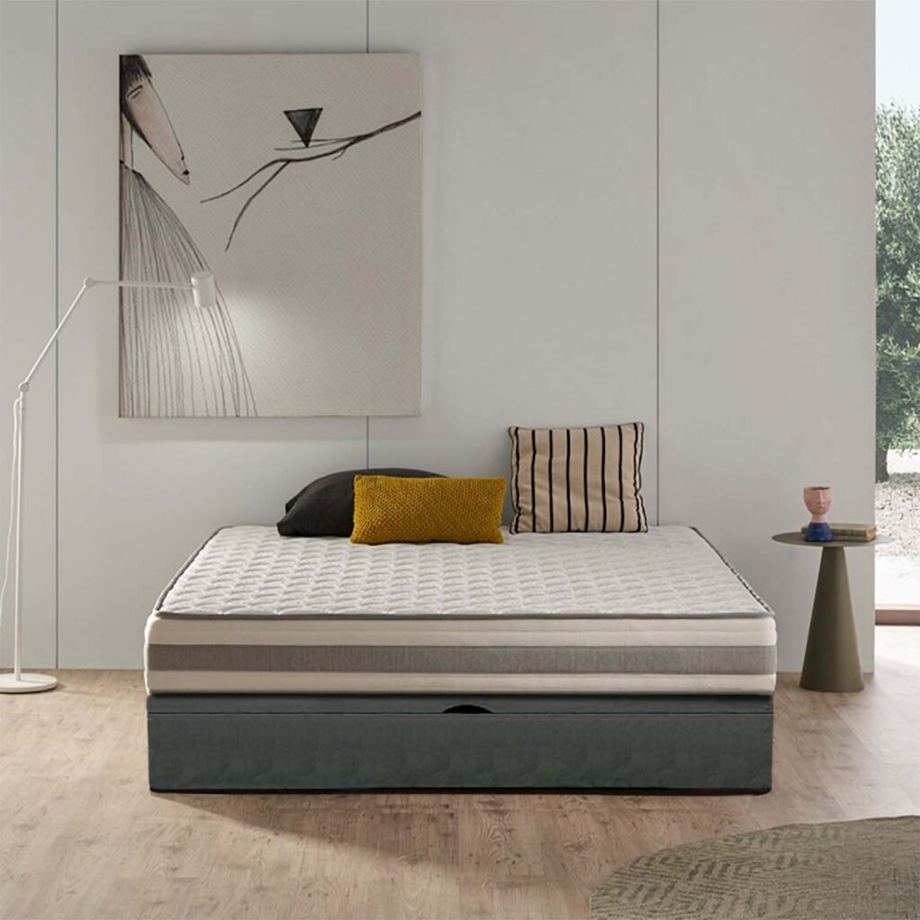 CAMA BAÚL CON APERTURA VERTICAL – Muebles Magic Class